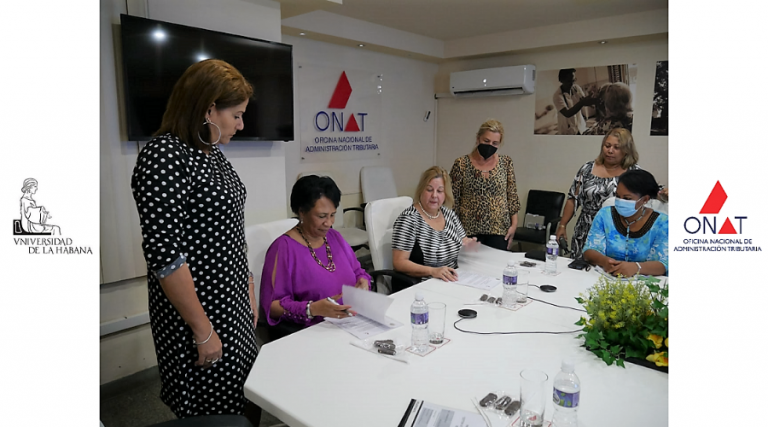 ONAT and the University of Havana sign a collaboration agreement to ...