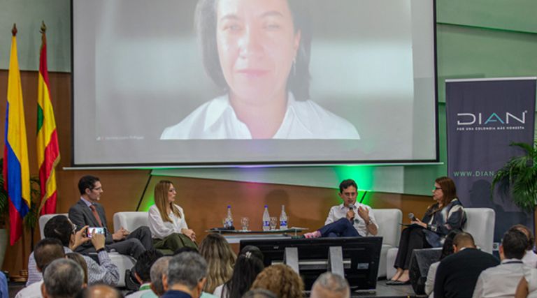 participated in the Tax Culture Week organized by the DIAN of Colombia ...