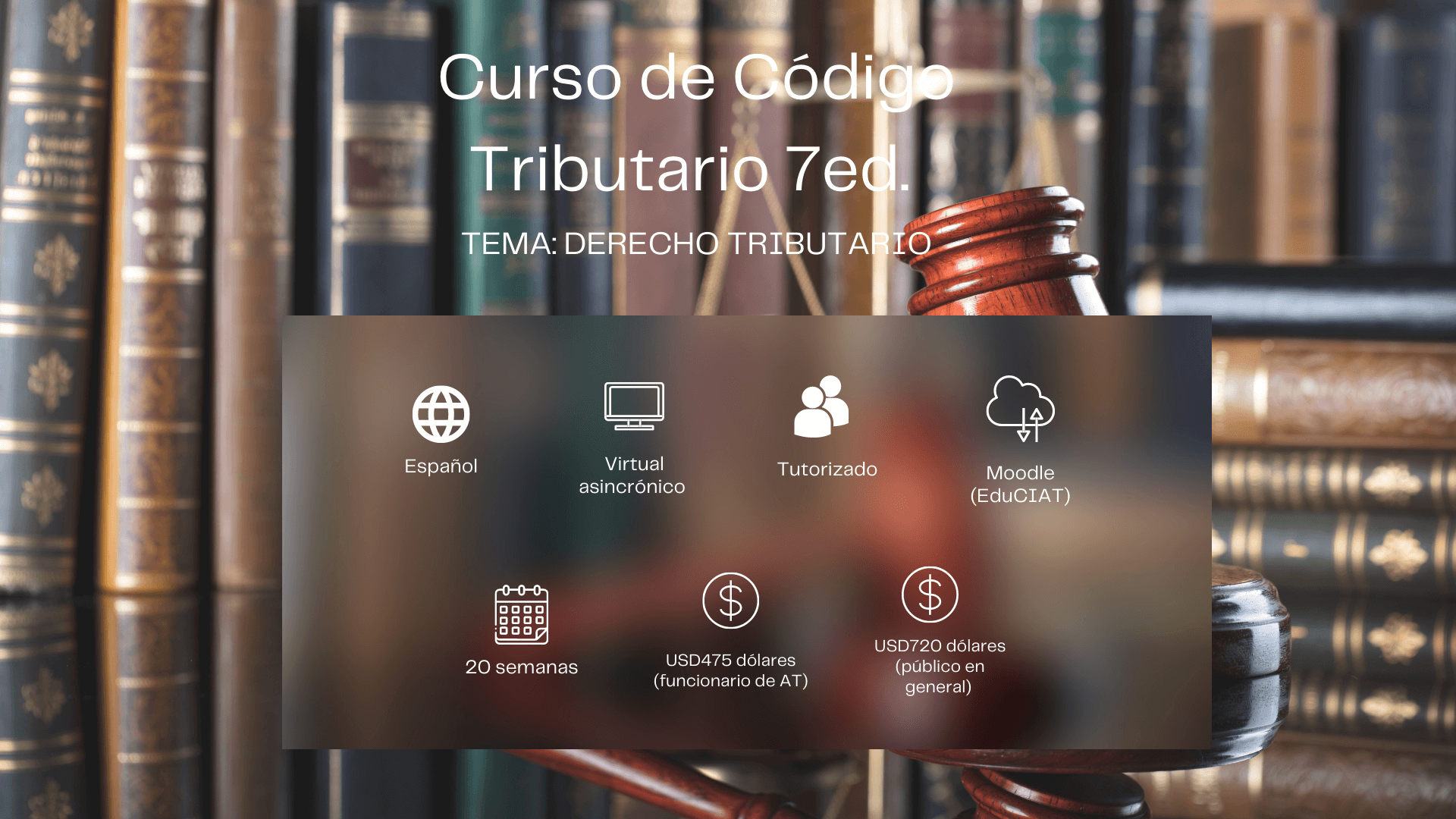 Curso de Código Tributario 7ed | Centro Interamericano de ...