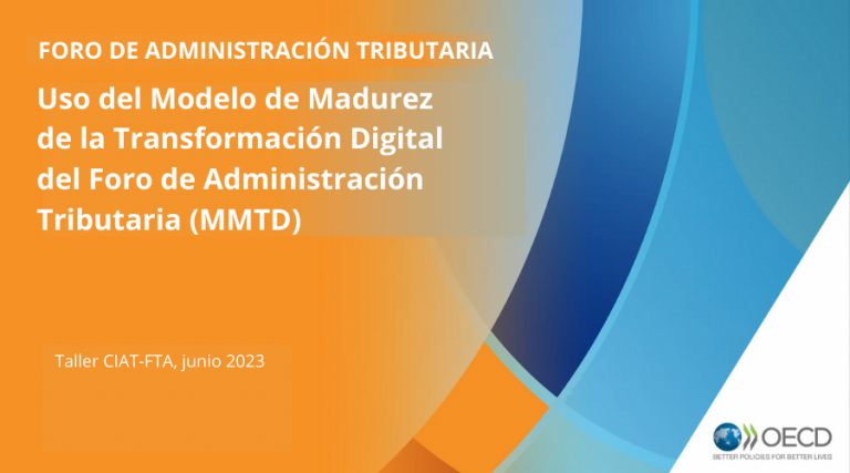 Taller -FTA sobre el Uso del Modelo de Madurez de la Transformación ...